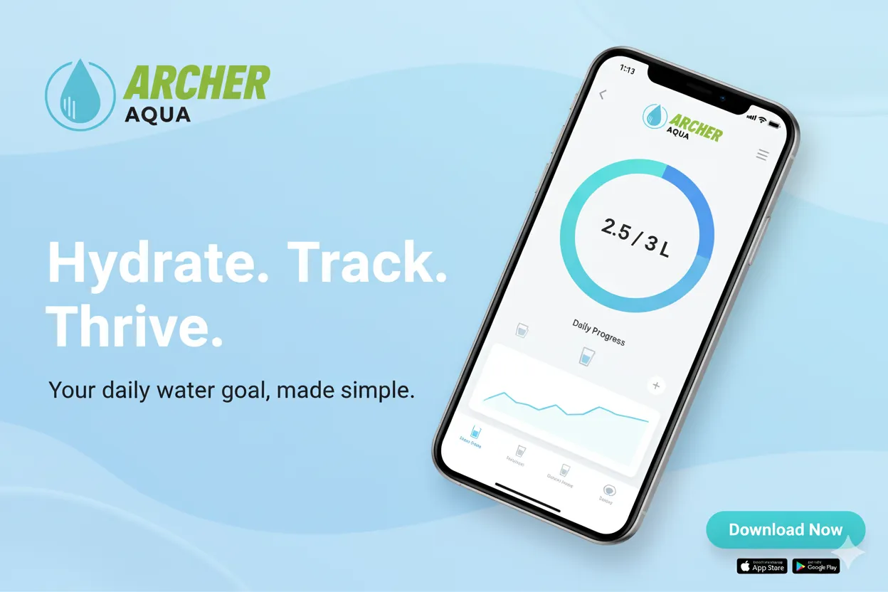 Archer Aqua Water Tracking & Hydration Monitoring